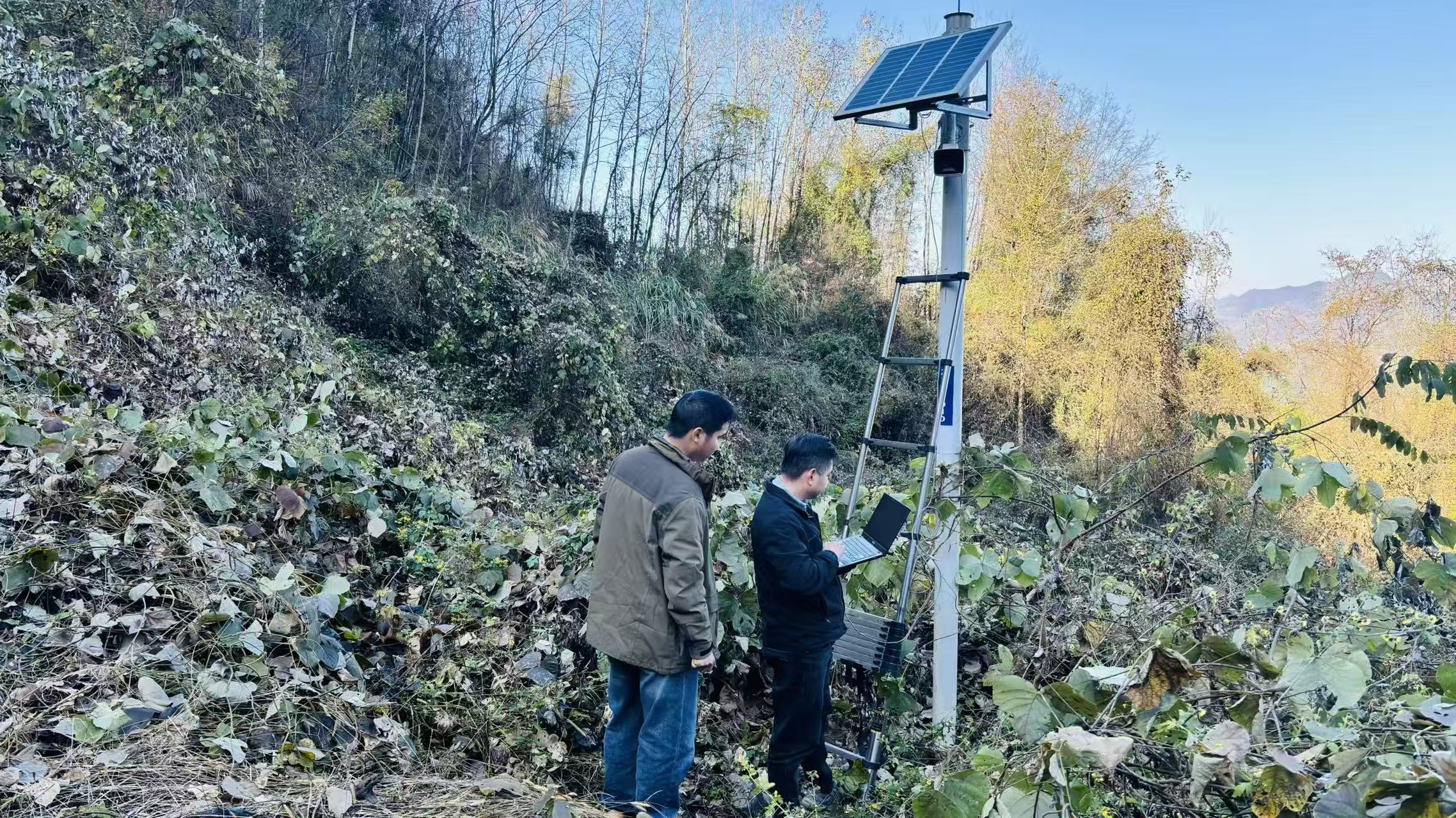 秦古镇为矿区安防强化技防